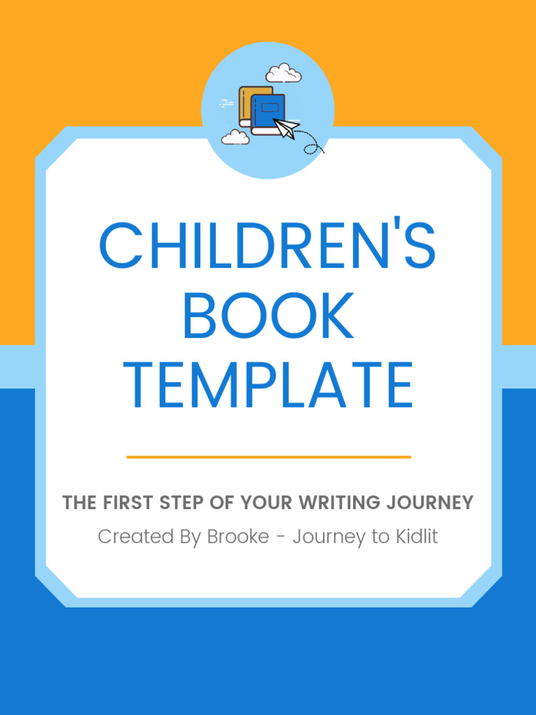 Children's Book Template | PDF | Brainstorming | Books