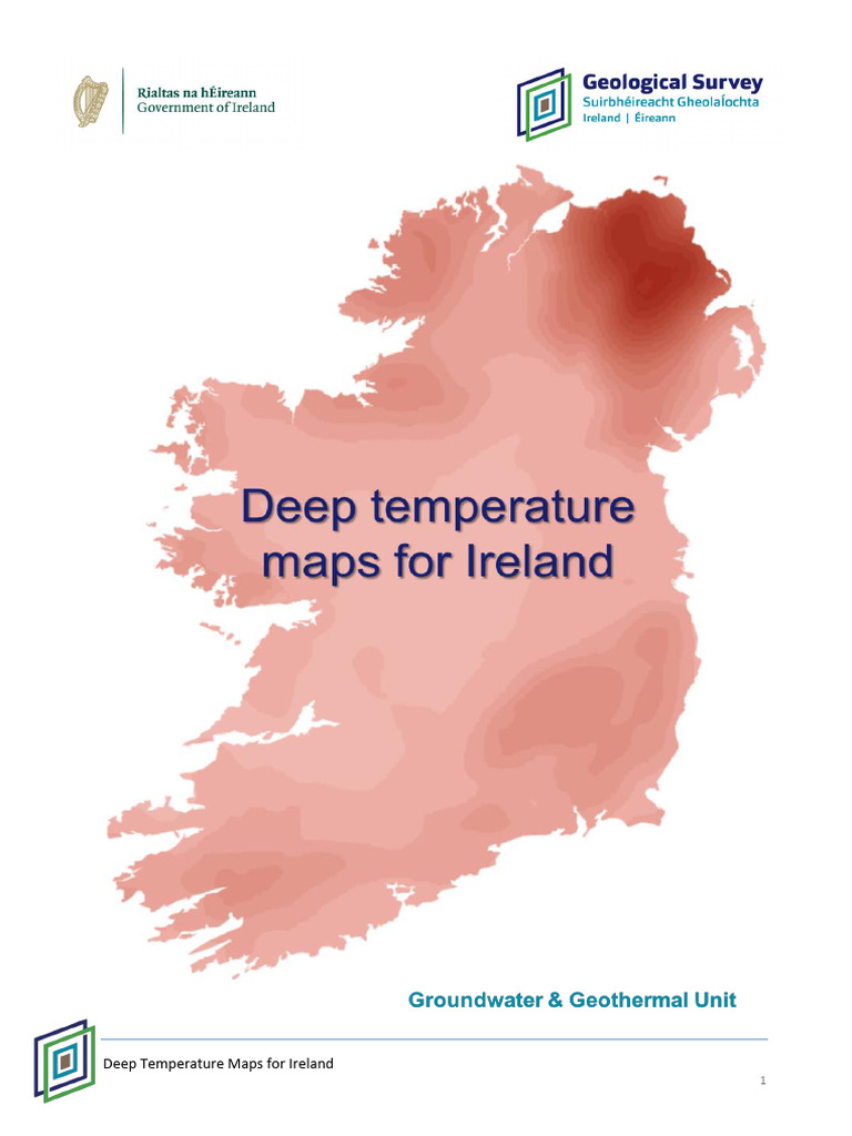 Deep Temperature Maps of Ireland | PDF | Map | Temperature