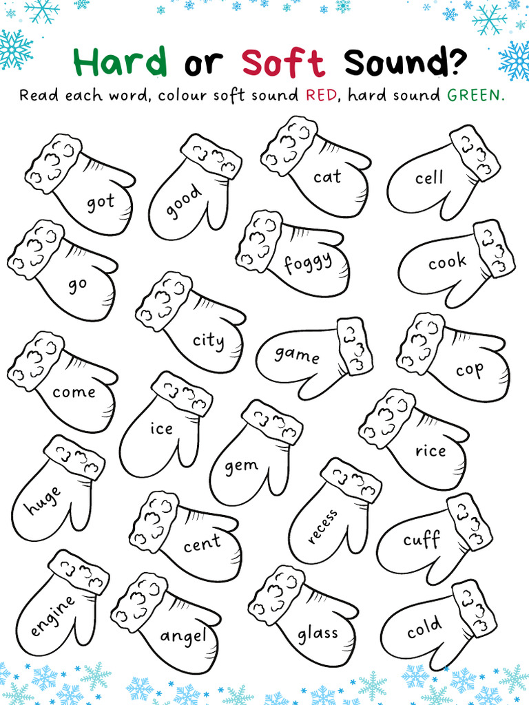 Hard and Soft Sound Practice 3 | PDF