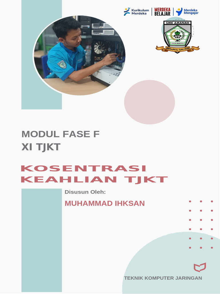 Modul Ajar Teknik Komputer Dan Jaringan - Kosentrasi Keahlian TJKT - Fase F | PDF
