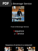 Banquet SOP: Setup & Procedures Guide | PDF | Tableware | Buffet