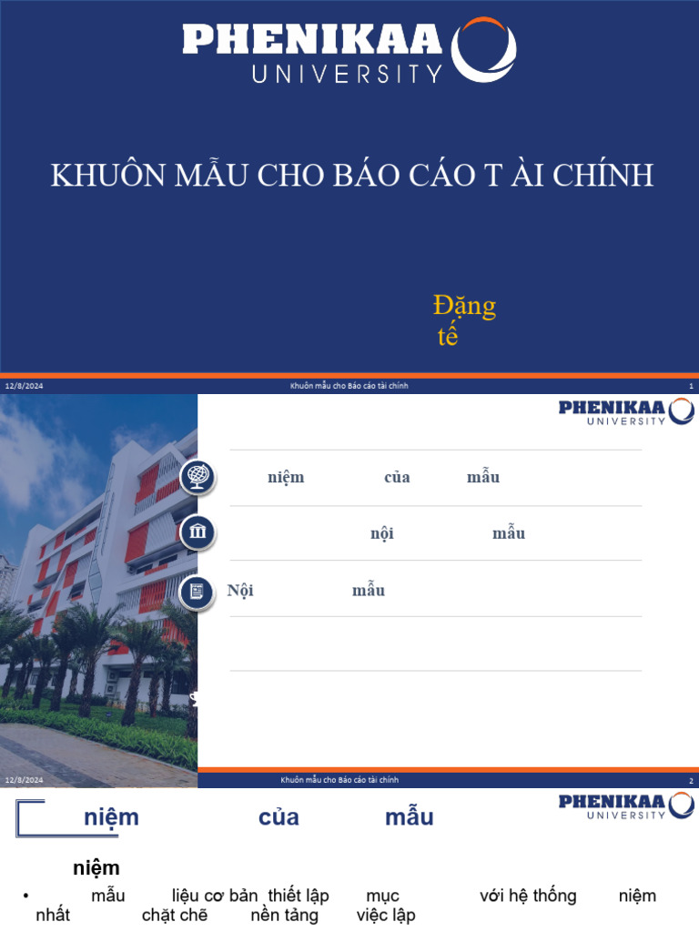 Chuong 2 - Khuon Mau Cho BCTC | PDF