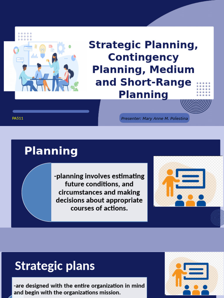 PA511. Polestina Presentation | PDF | Strategic Planning | Goal