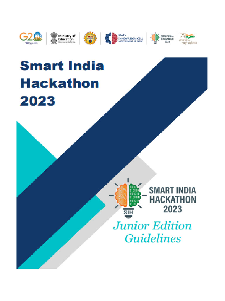 Smart India Hackathon 2023 Signup | PDF