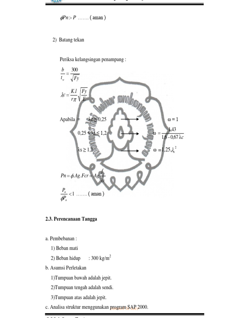 (123dok - Com) Perencanaan Struktur Dan Rencana Anggaran Biaya Rab ...