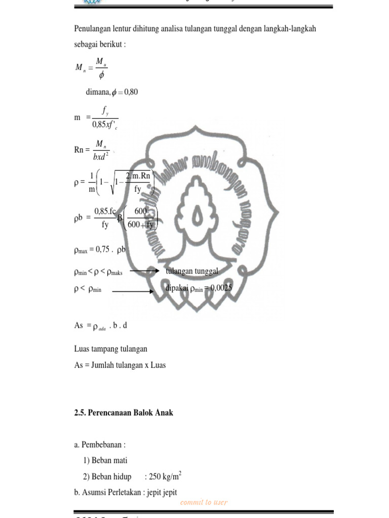 (123dok - Com) Perencanaan Struktur Dan Rencana Anggaran Biaya Rab ...