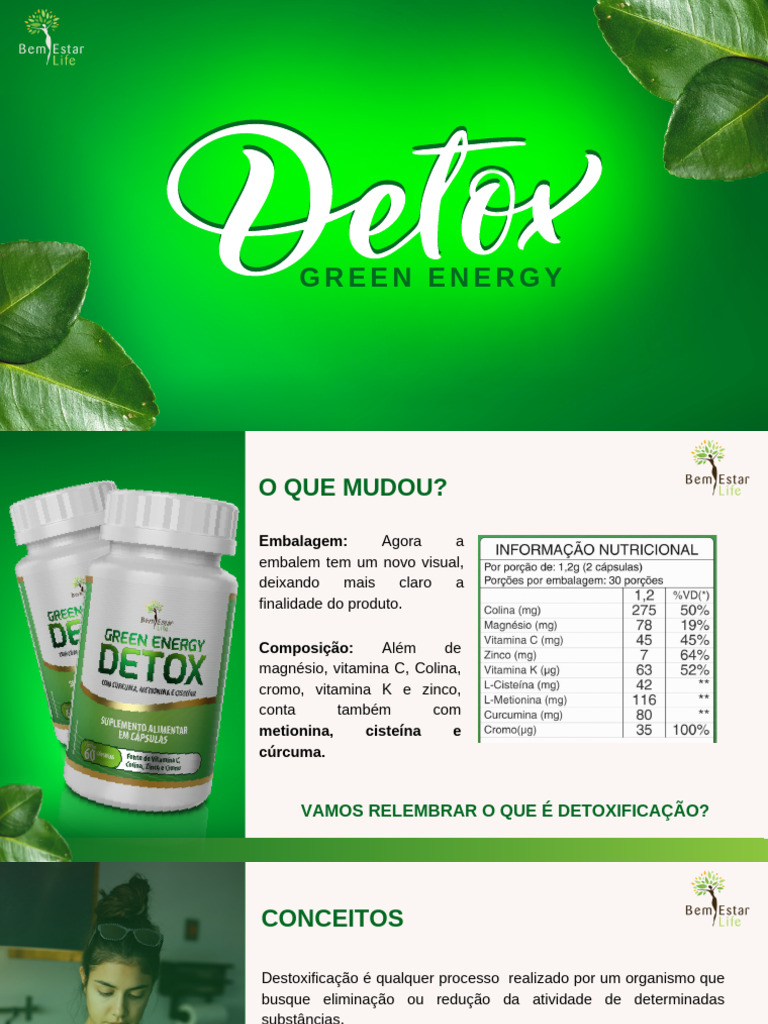 Detox Green | PDF | Antioxidante | Fígado