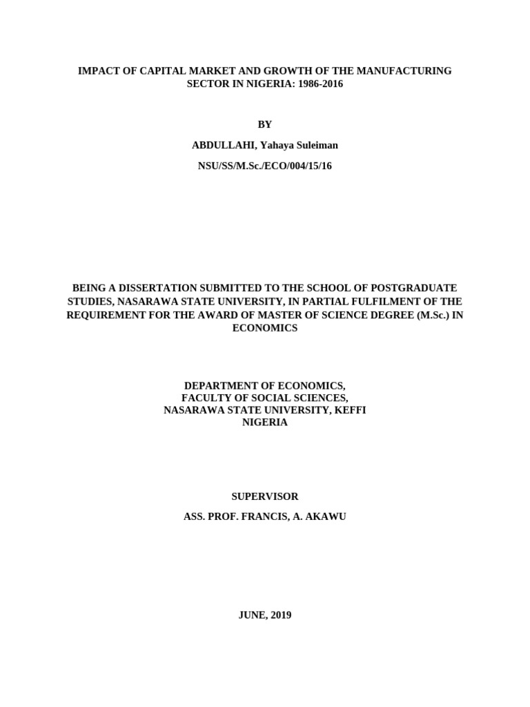 MR Sulex Project | PDF | Statistics | Capital Market
