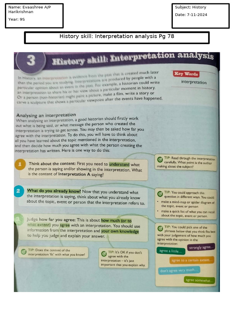 History End Chapter (Formatting) | PDF