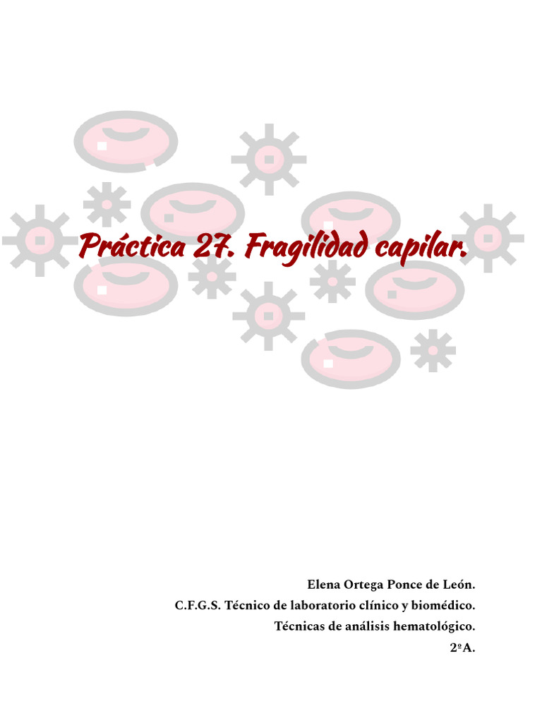 Medición de Presión Arterial y Fragilidad Capilar | PDF | Presión ...