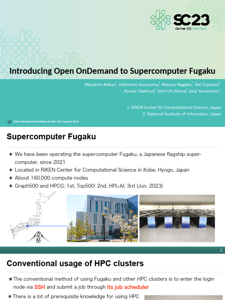 OpenOnDemandImplementation | PDF | Supercomputer | Computing