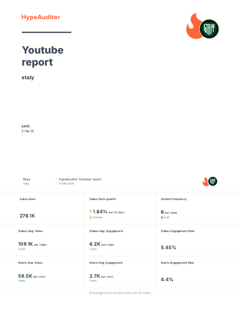 Youtube Report Staiy | PDF | You Tube | Multimedia