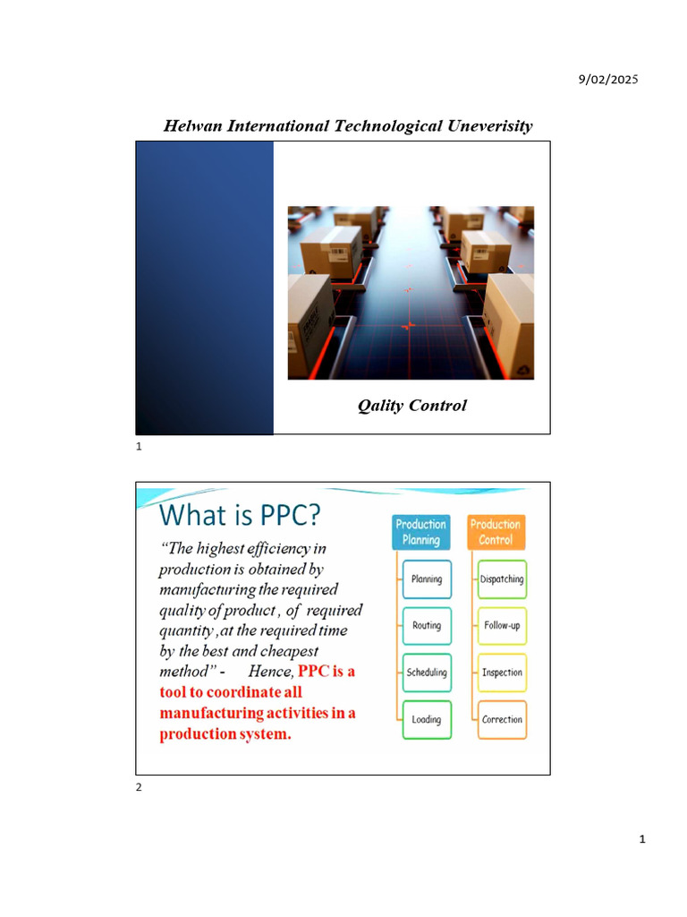 PPC Lecture 1 | PDF