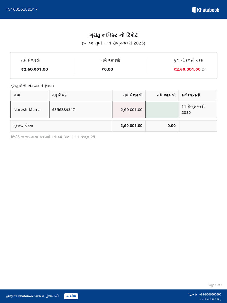 Khatabook-Book-Customers-11 02 2025-09 46 06 AM | PDF