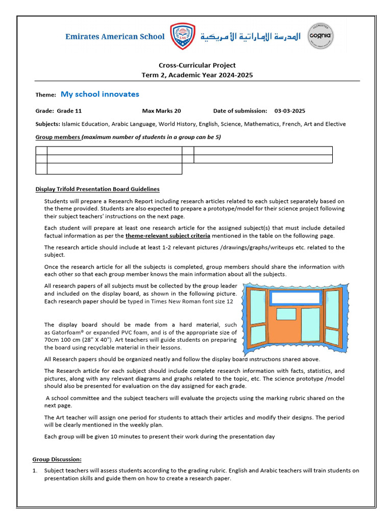 Term 2 Grade 11 Cross Curricular Project | PDF | Creativity | Psychology
