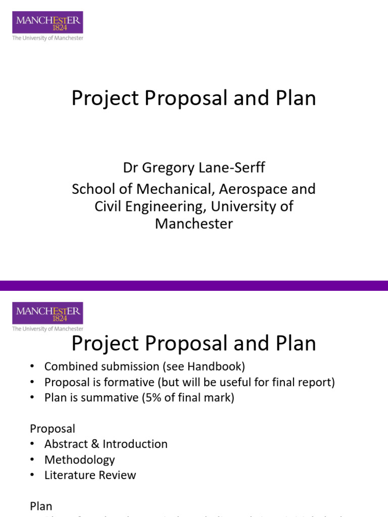 Project Proposal and Plan Overview | PDF | Methodology | Engineering