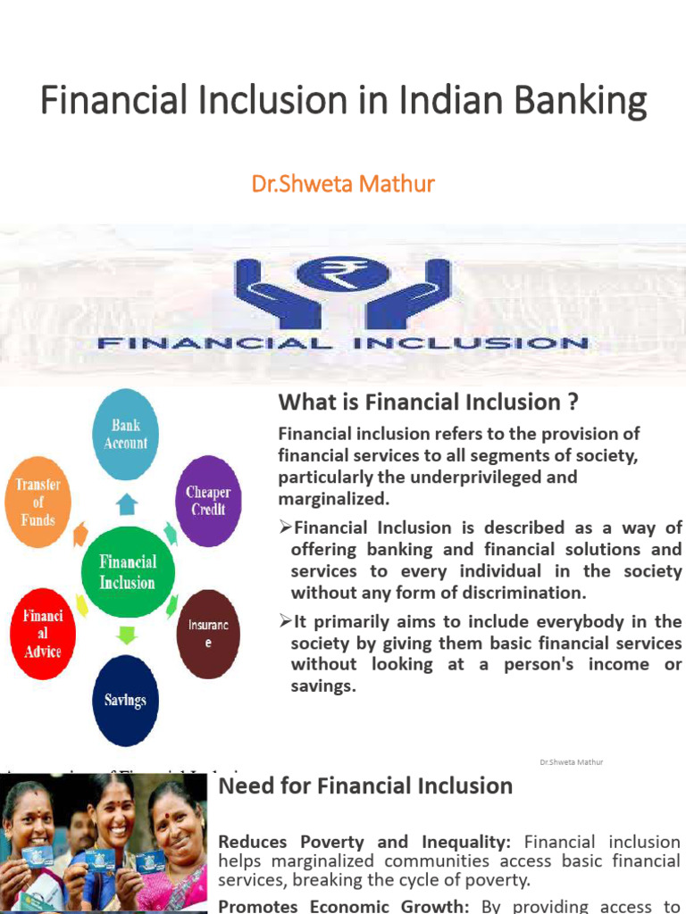 Financial Inclusion in Indian Banking | PDF | Financial Inclusion | Banks