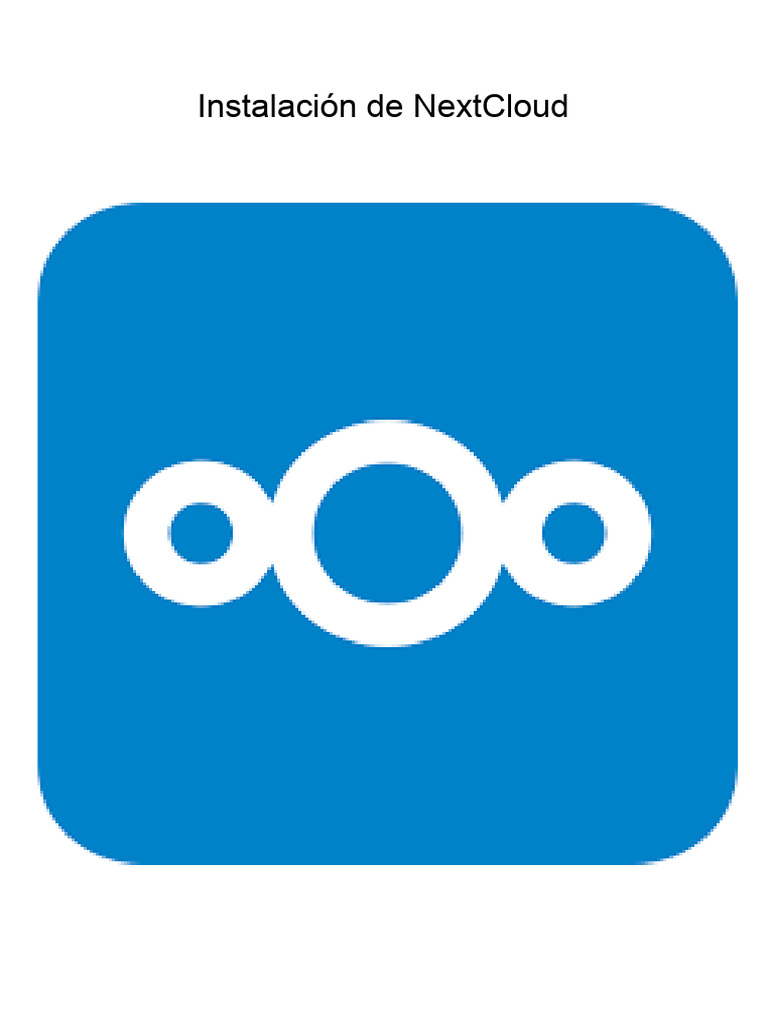 Instalación de NextCloud (1) | PDF