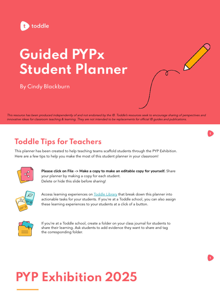 Guided PYPx Student Planner | PDF | Idea | Inquiry
