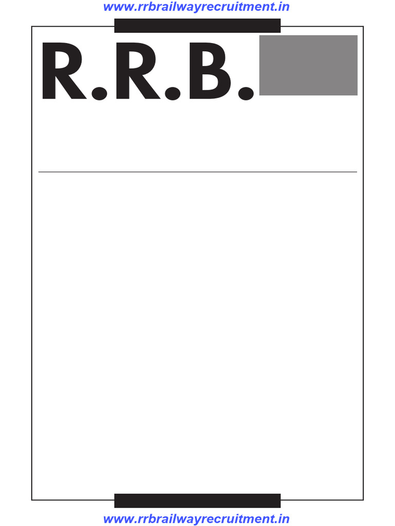 RRB Patna ALP Previous Exam Paper 2013. | PDF | Area