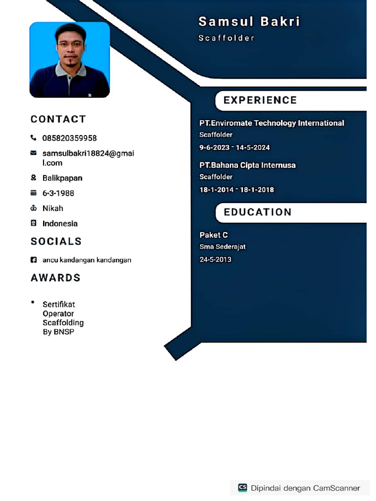 CV.SAMSUL BAKRI(5) | PDF