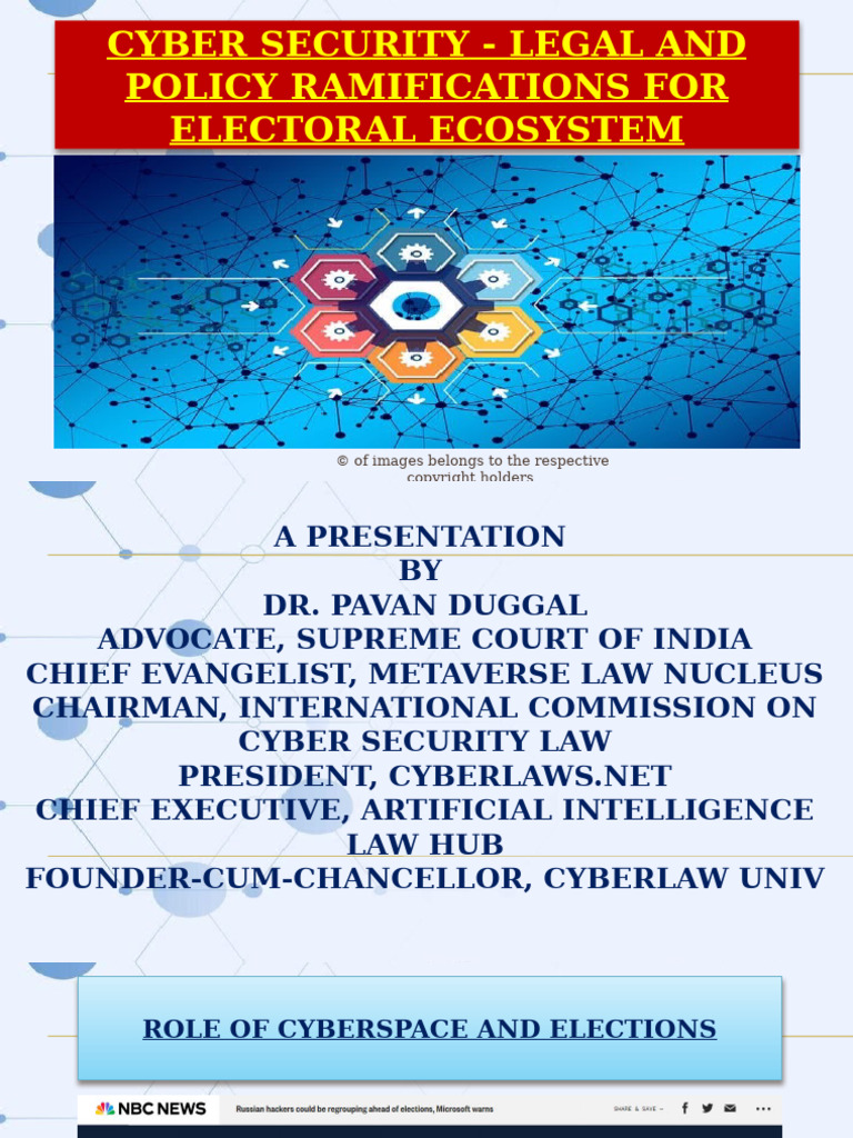 Final Ppt-Cyber Security and Elections 13-2-24 (Election Commission of ...