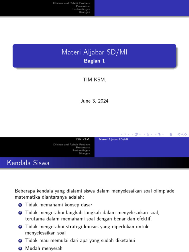H5.Materi_Aljabar Dasar_1 | PDF