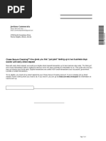 CIBC Void Cheque - Direct Deposit Form | PDF | Payments | Cheque