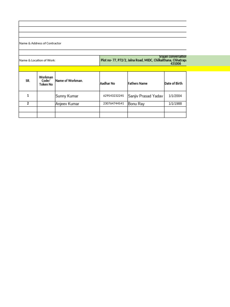 SOLUTION1 SCLLP Attendence Register-2024 | PDF
