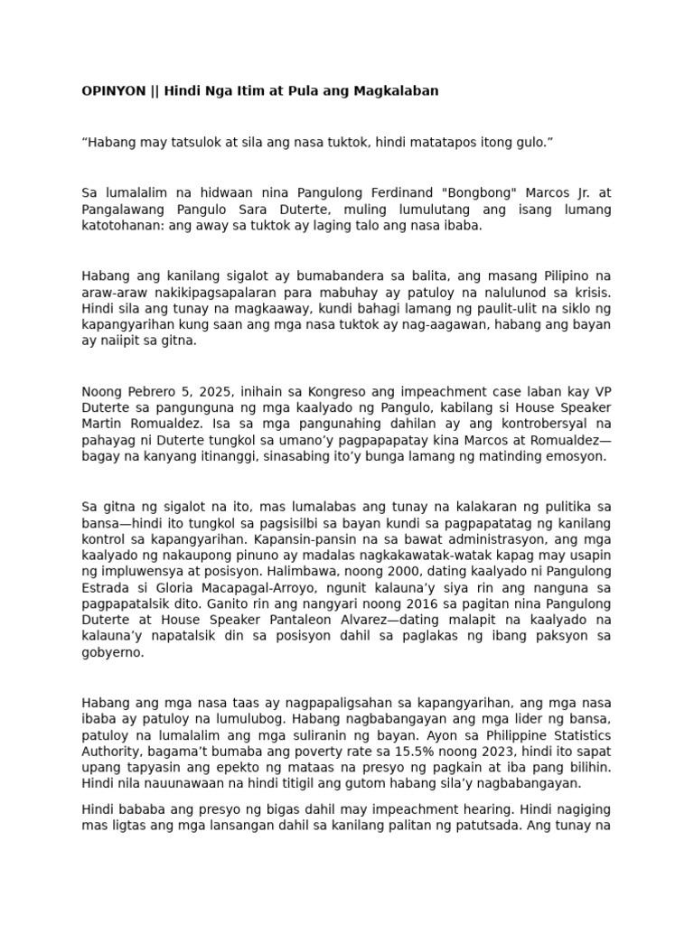 OPINYON 2ndedit | PDF