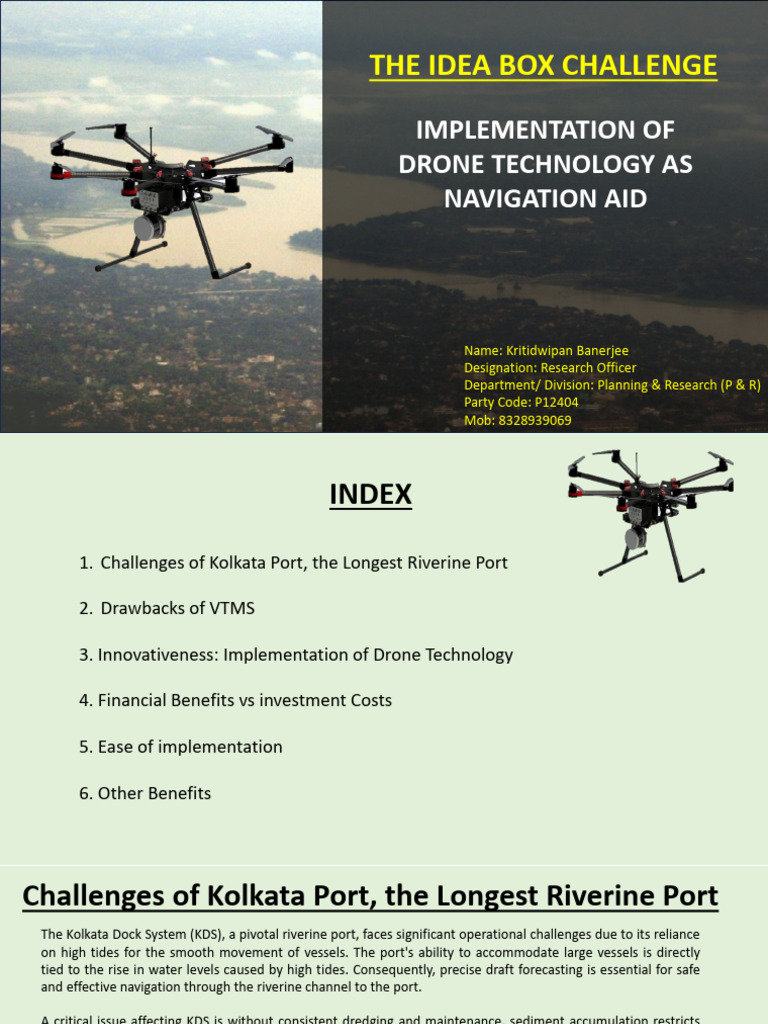 Implementation of LiDAR Drone Technology at KDS | PDF | Lidar | Unmanned Aerial Vehicle