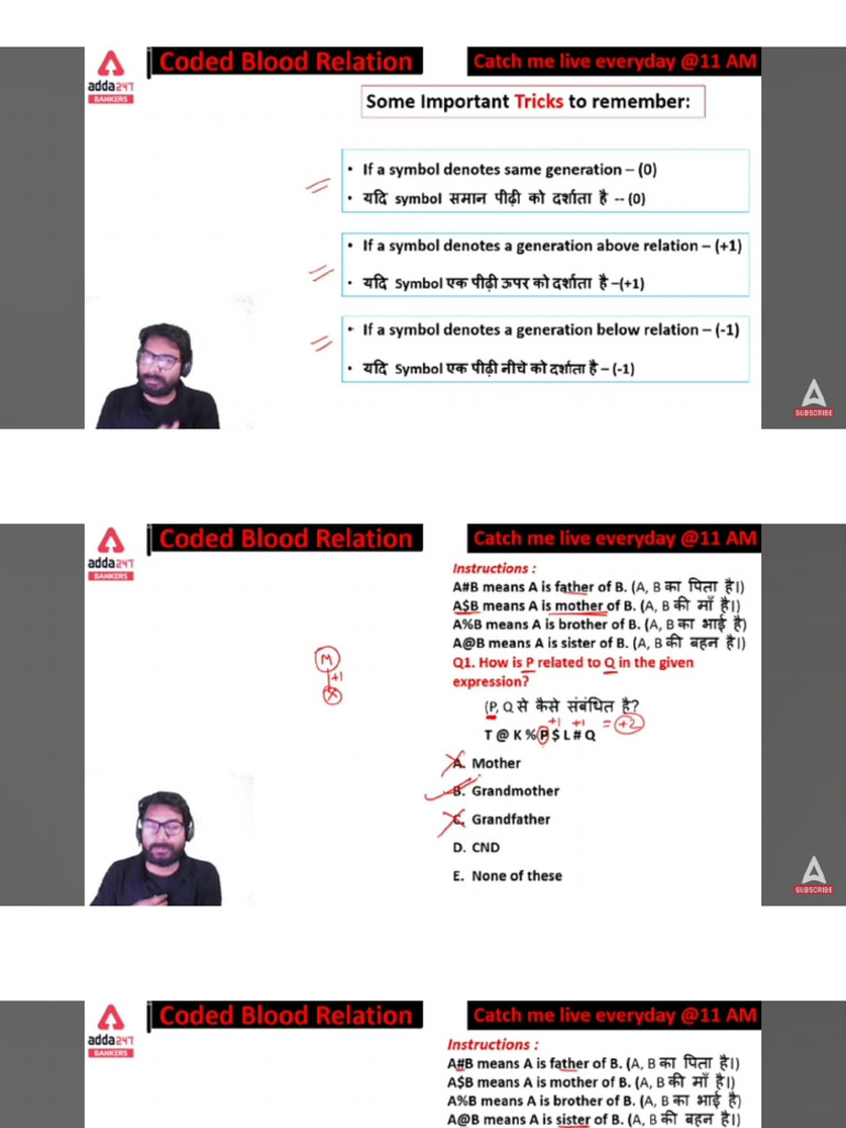 Coded Blood Relation | PDF