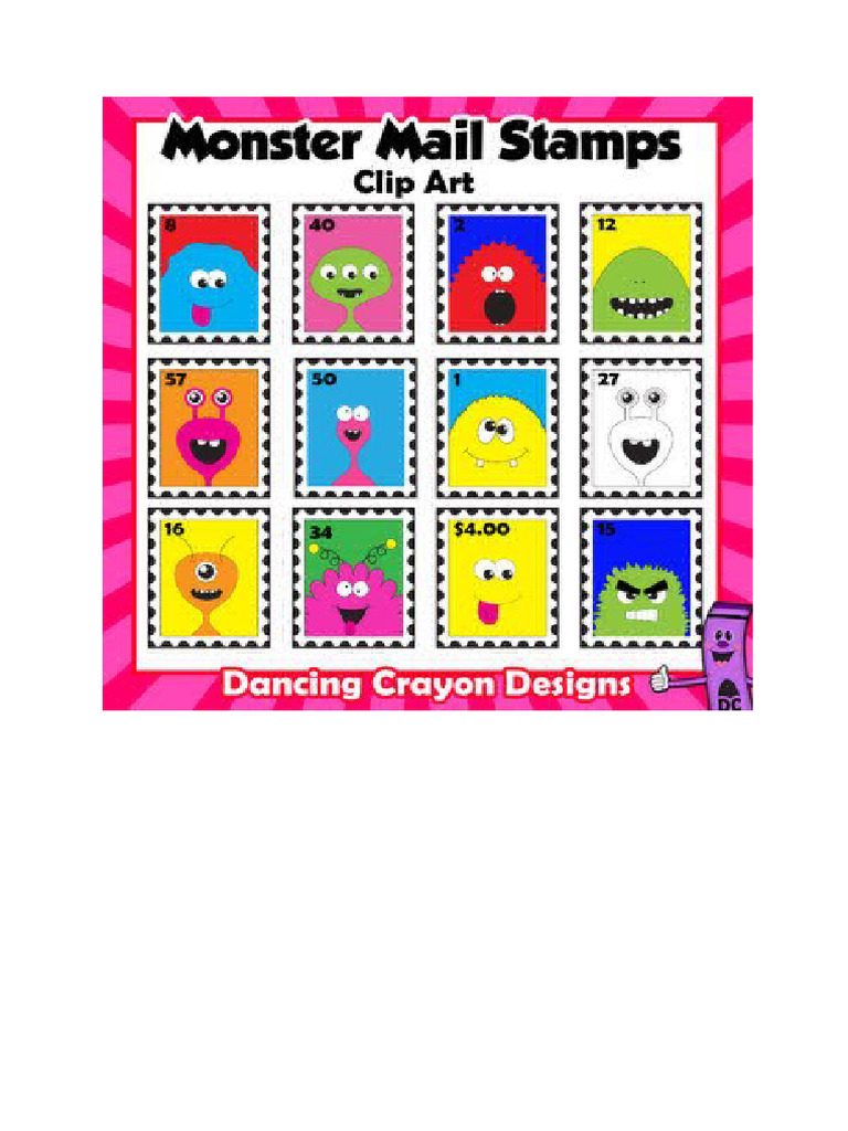 Monster Mail Stampdesigns | PDF