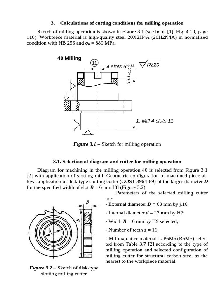 MILLING Report Example | PDF | Machining | Mechanical Engineering
