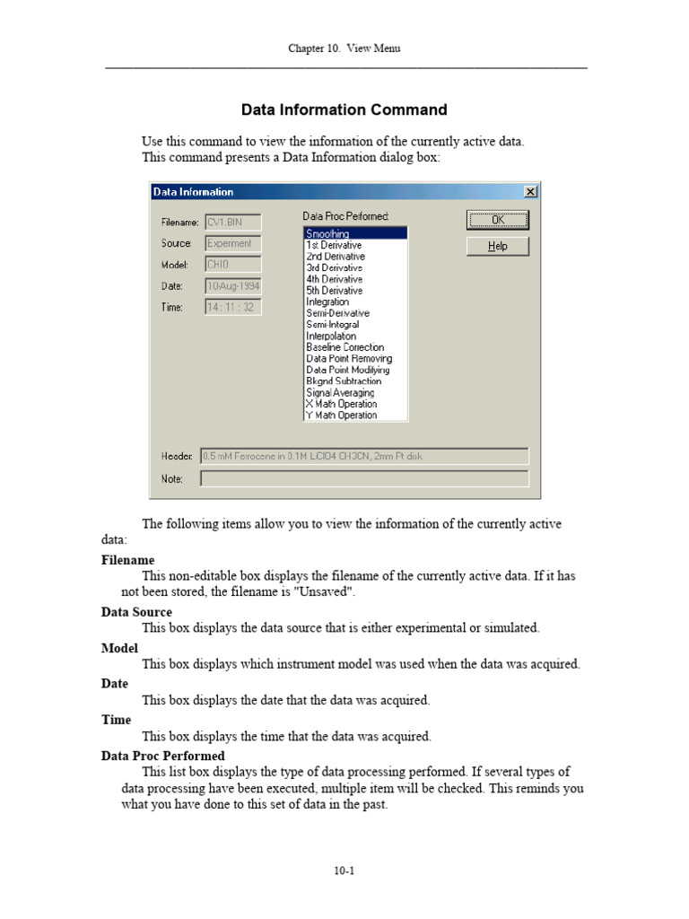 CHAP10 | PDF | Menu (Computing) | Computing