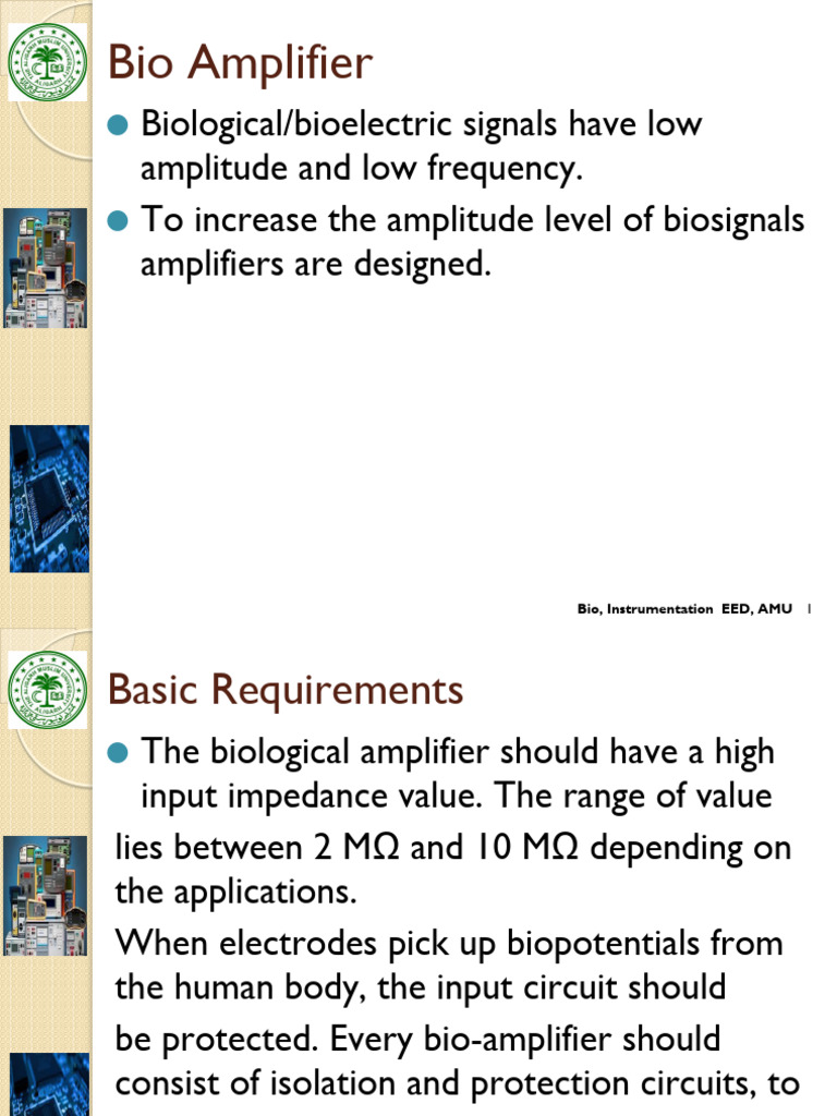 Bio Amplifier | PDF | Amplifier | Medical Ultrasound