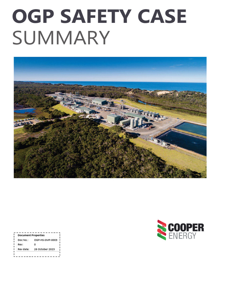 Orbost Gas Plant Safety Case Summary | PDF | Propane | Natural Gas