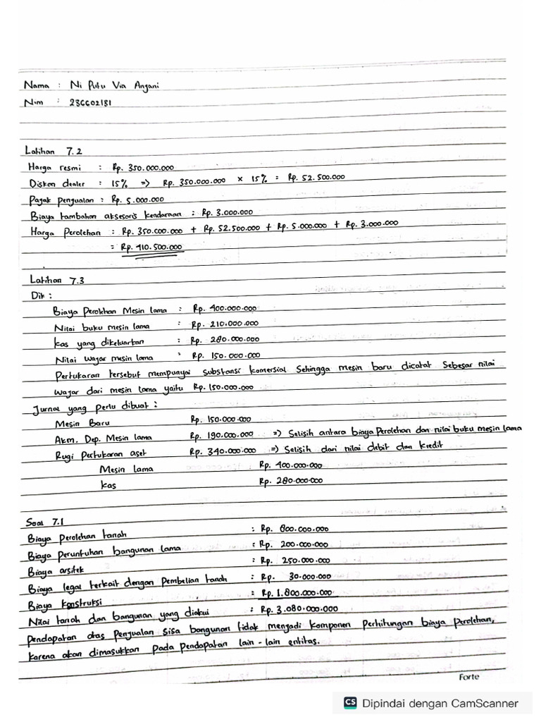 Tgs Akt Keuangan Pipiw | PDF