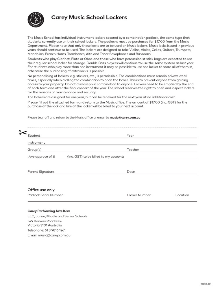 Music School Lockers | PDF | Musical Instruments | Music Production