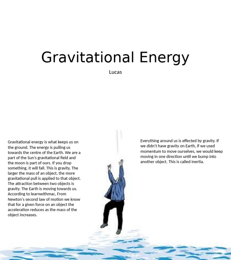 Gravitational Energy | PDF