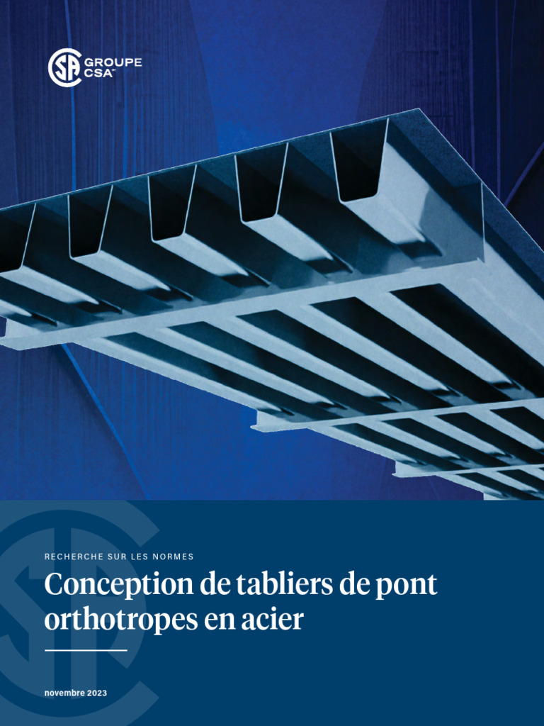 Recommandations pour les tabliers de pont | PDF | Pont | Fatigue (matériau)