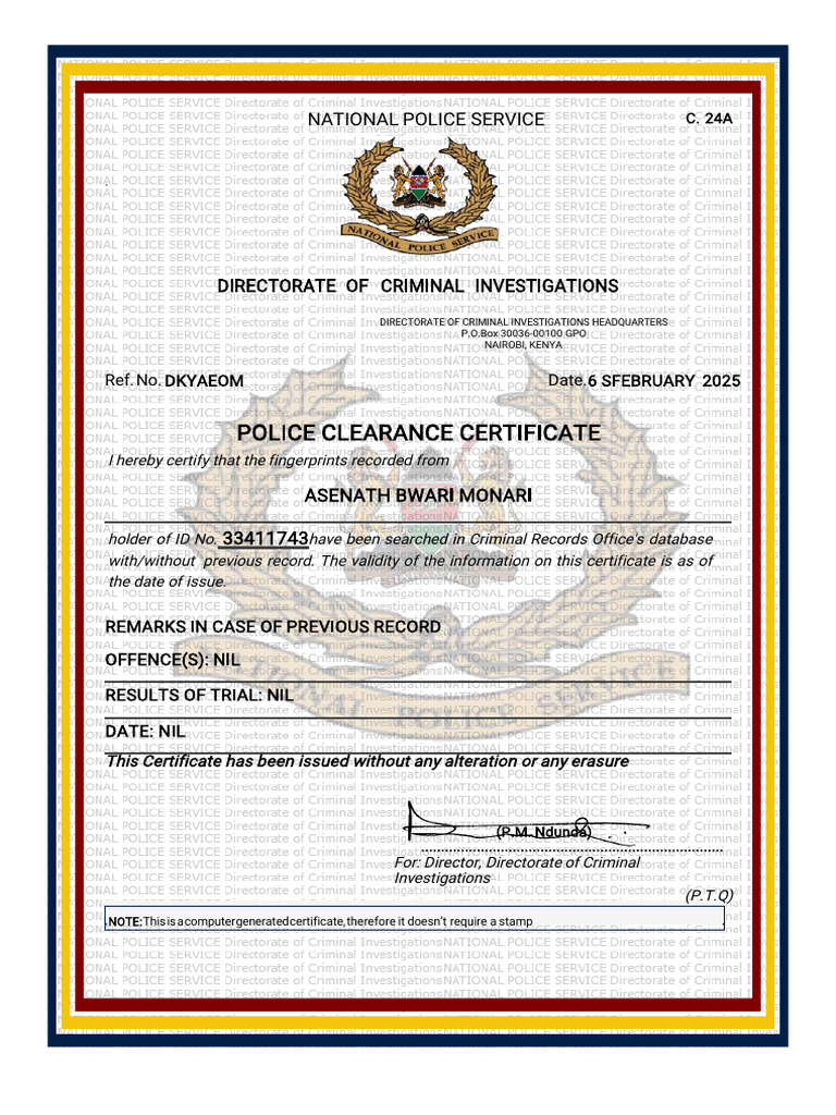 ASNATH GOOD CONDUCT | PDF