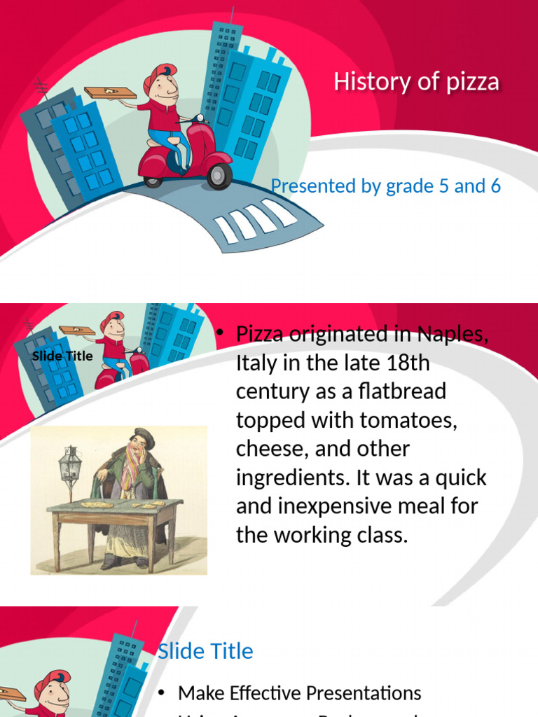 history of pizza | PDF