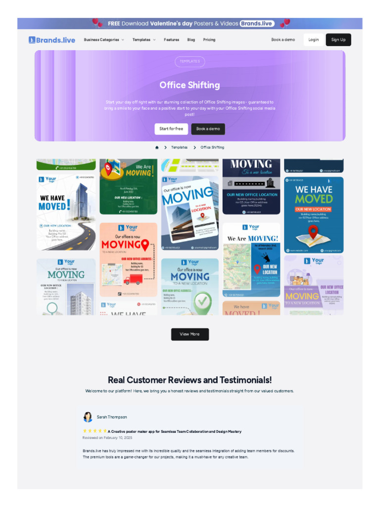 Promote Your Office Relocation With Free Templates For Office Moving ...