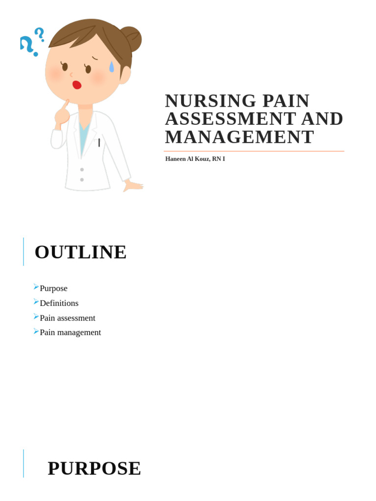 Pain Assessment Pdf Pain Opioid