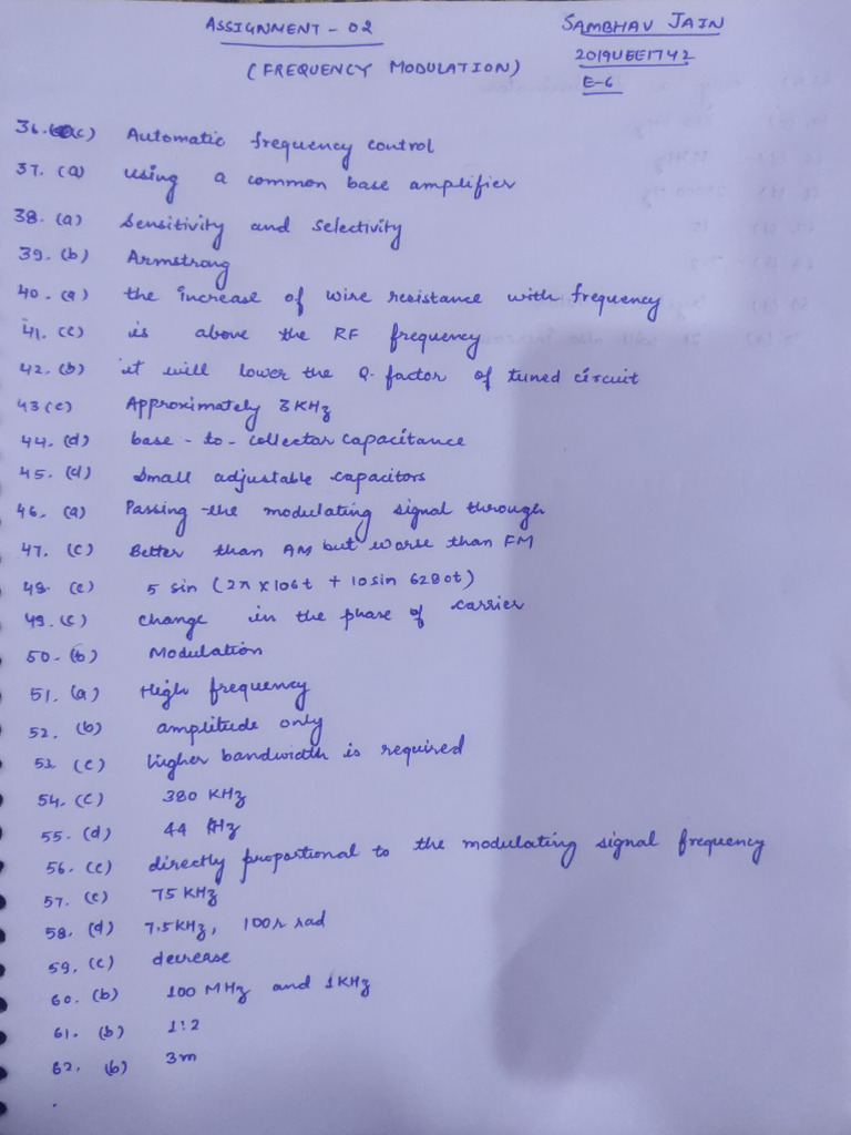 2019uee1742 Sambhav Jain Assignment 02 | PDF