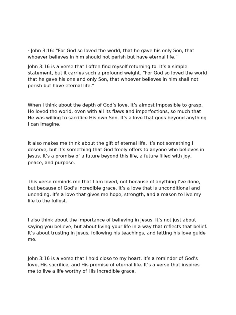 john | PDF | Eternal Life (Christianity) | Love