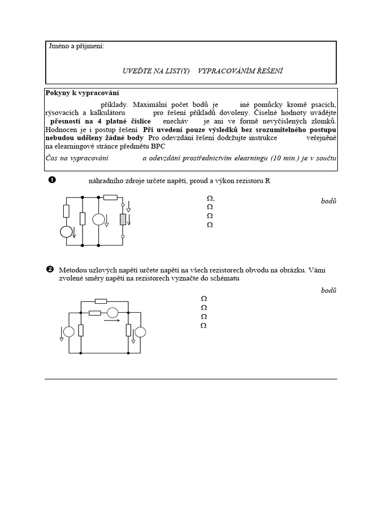 Test 2 EL1 2020 B | PDF
