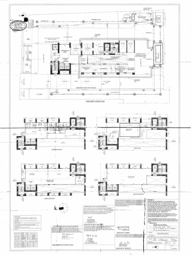 Ground Floor & Roof Plan | PDF