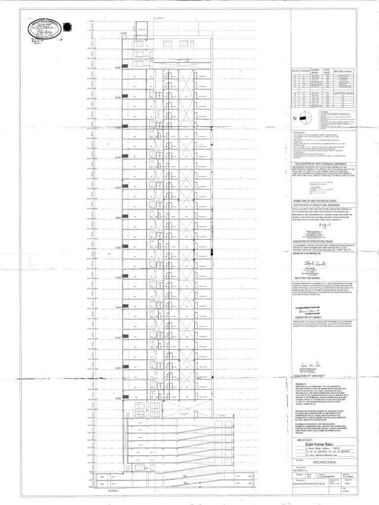 Section Drawing AA | PDF